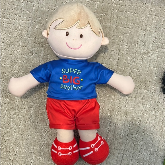 Toys | Brand New Super Big Brother Plush Doll Blue And Red | Poshmark